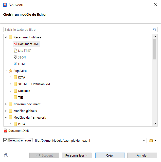 INU3011 – TP 3 – Création d’un modèle XML